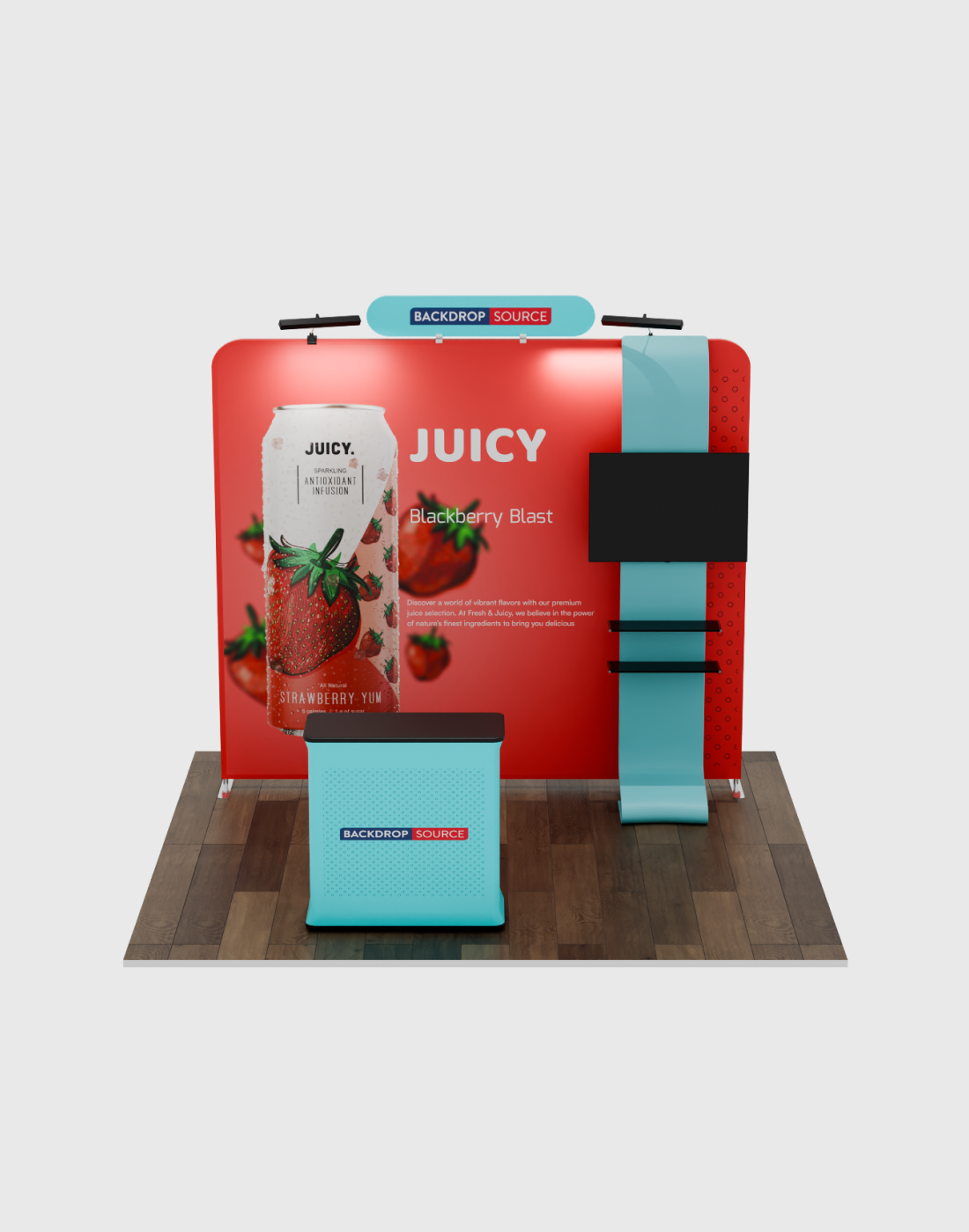 Exhibition Booth Kits | Illuminated Modular – Backdropsource Canada