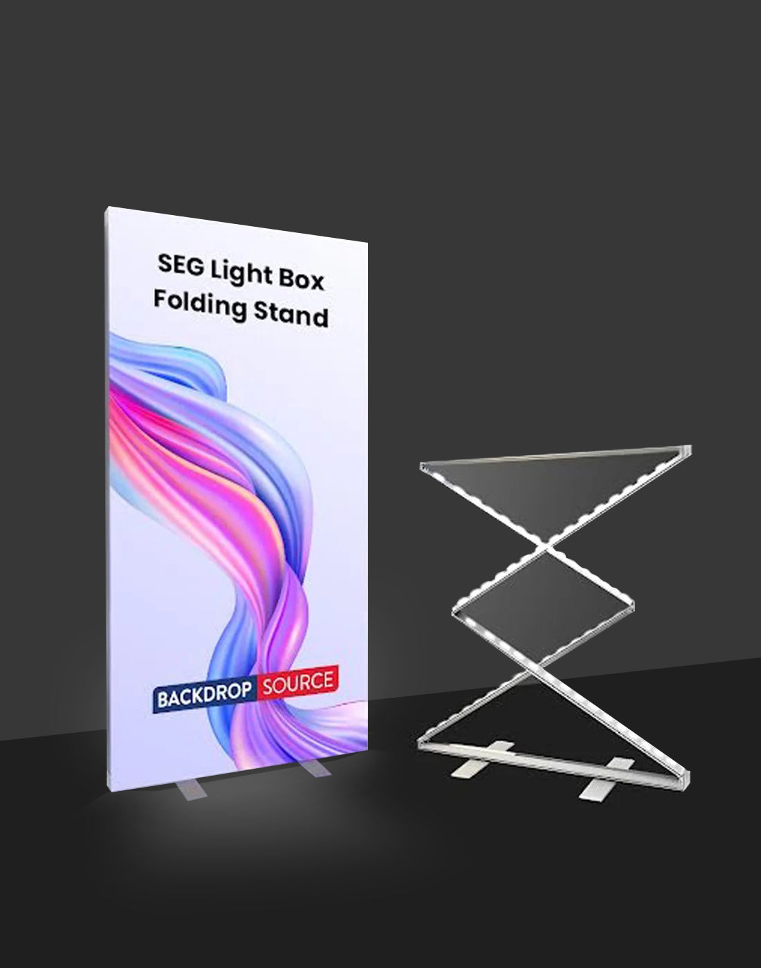 SEG Fabric LED Light Box: Illuminate Your Vision – Backdropsource Canada