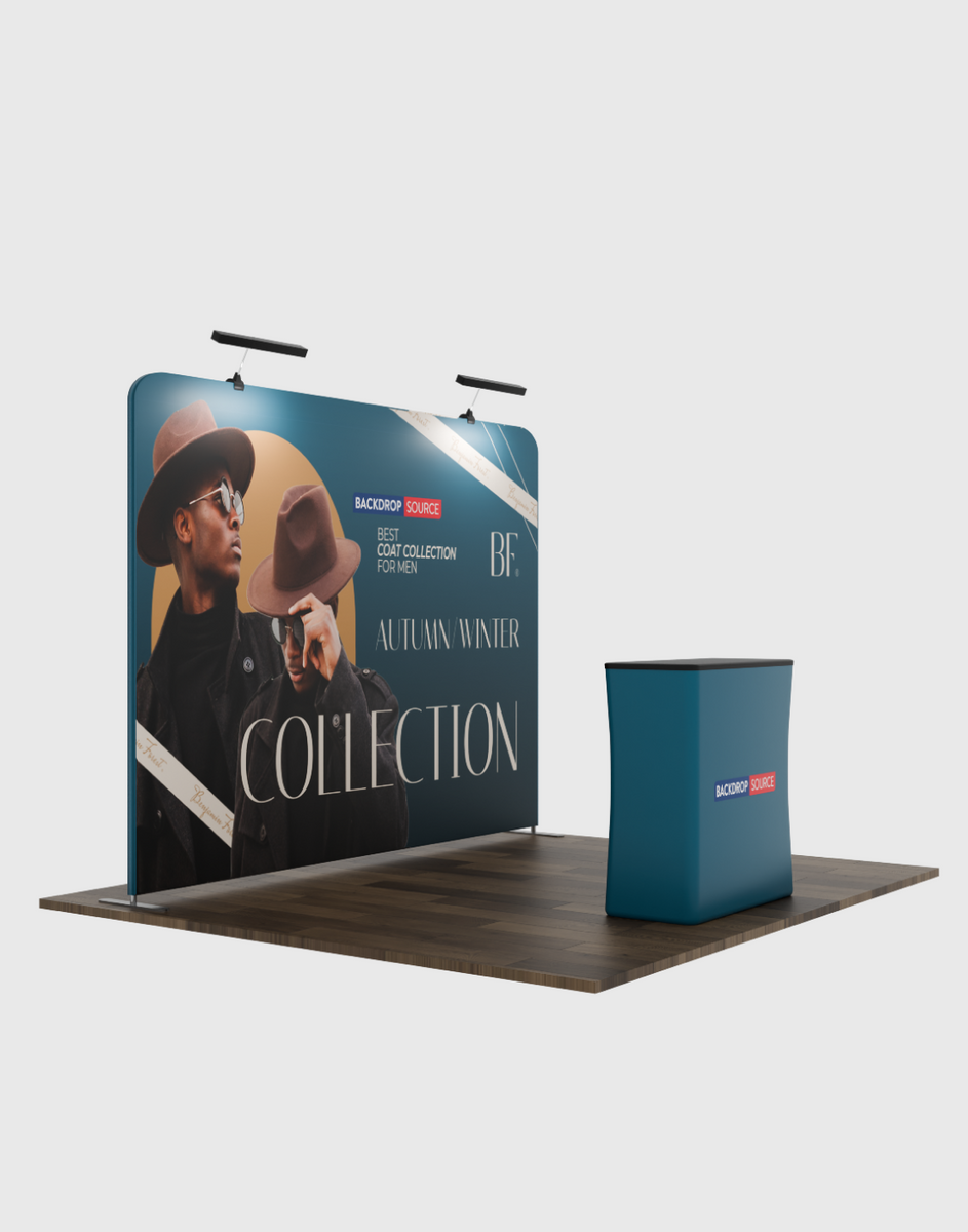 10ft x 10ft Exhibit Pro 3-in-1 Display Kit with Illume Lights | Trade ...