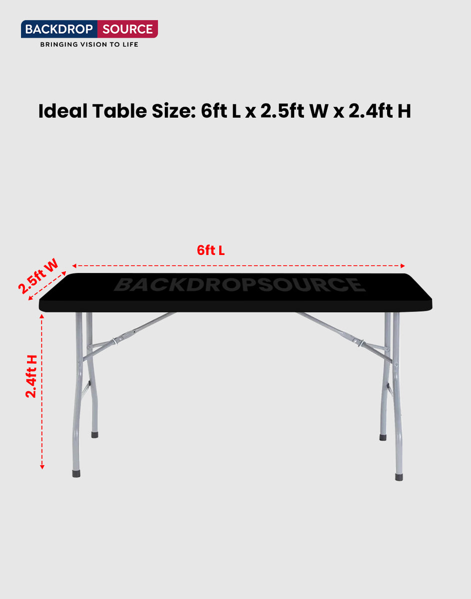 Standard Table Covers for Events & Displays | Canada – Backdropsource ...