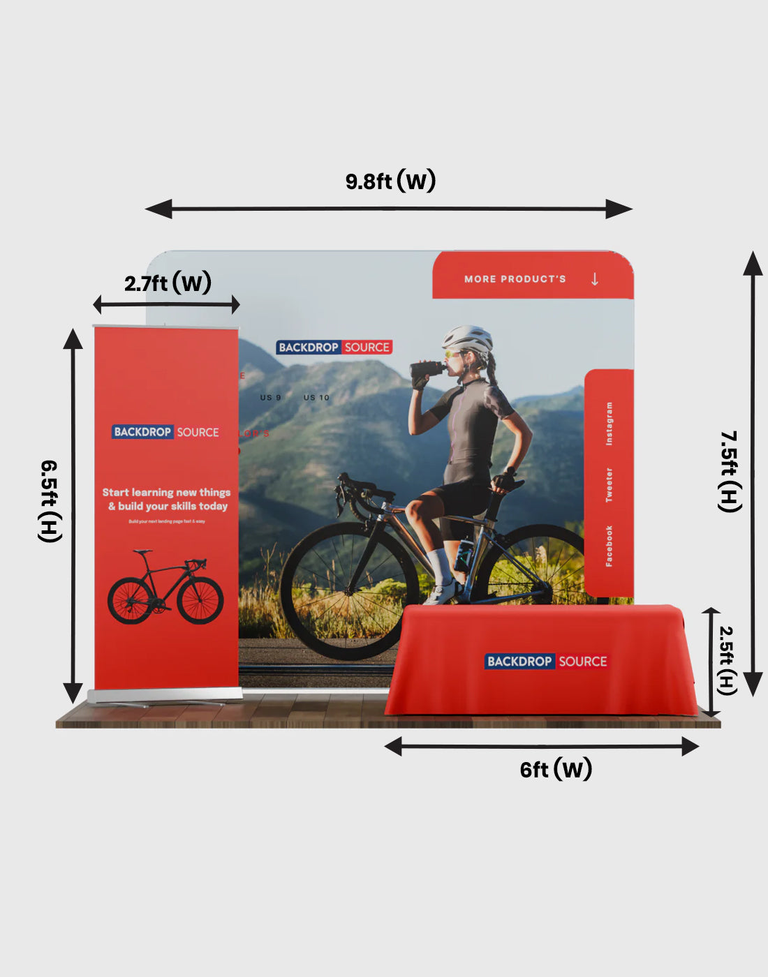 Trade Show Booth Packages Canada | Custom Display Kits for Events ...