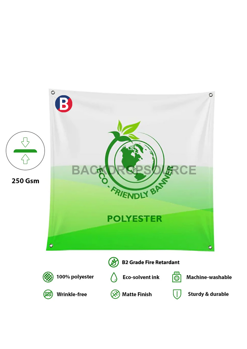 Custom Printed Polyester Fabric Banner – Backdropsource Canada