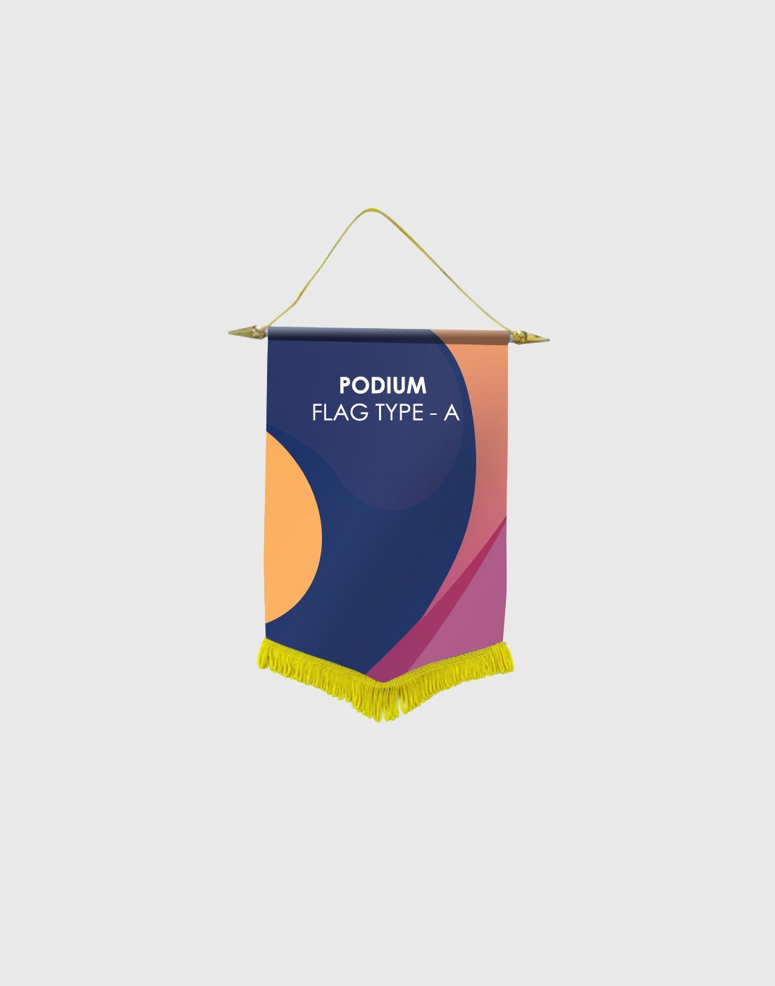 Custom Podium Banner | Lectern Banners Flags – Backdropsource Canada